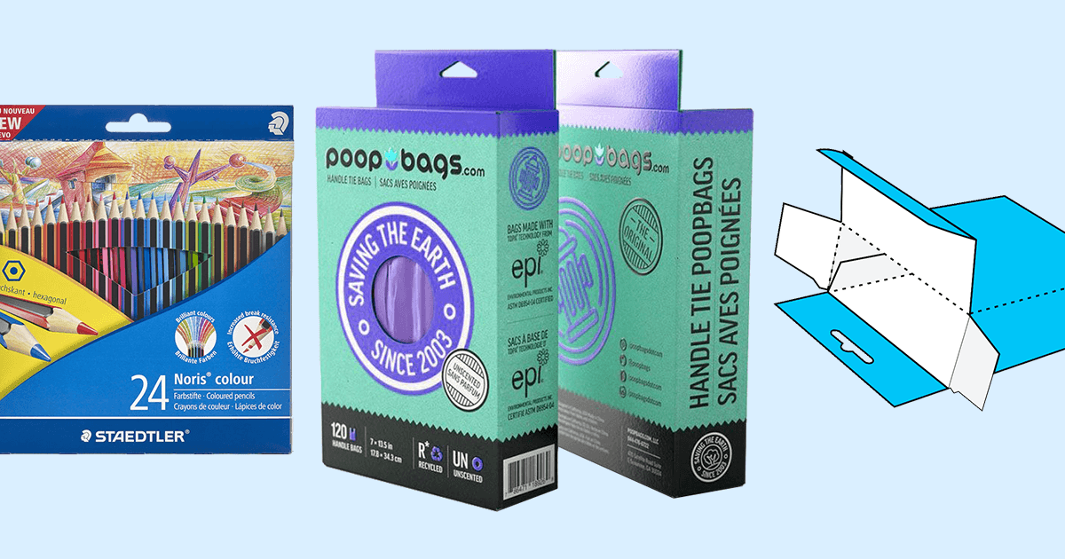 Five Panel Hanger Boxes — AnyCustomBox